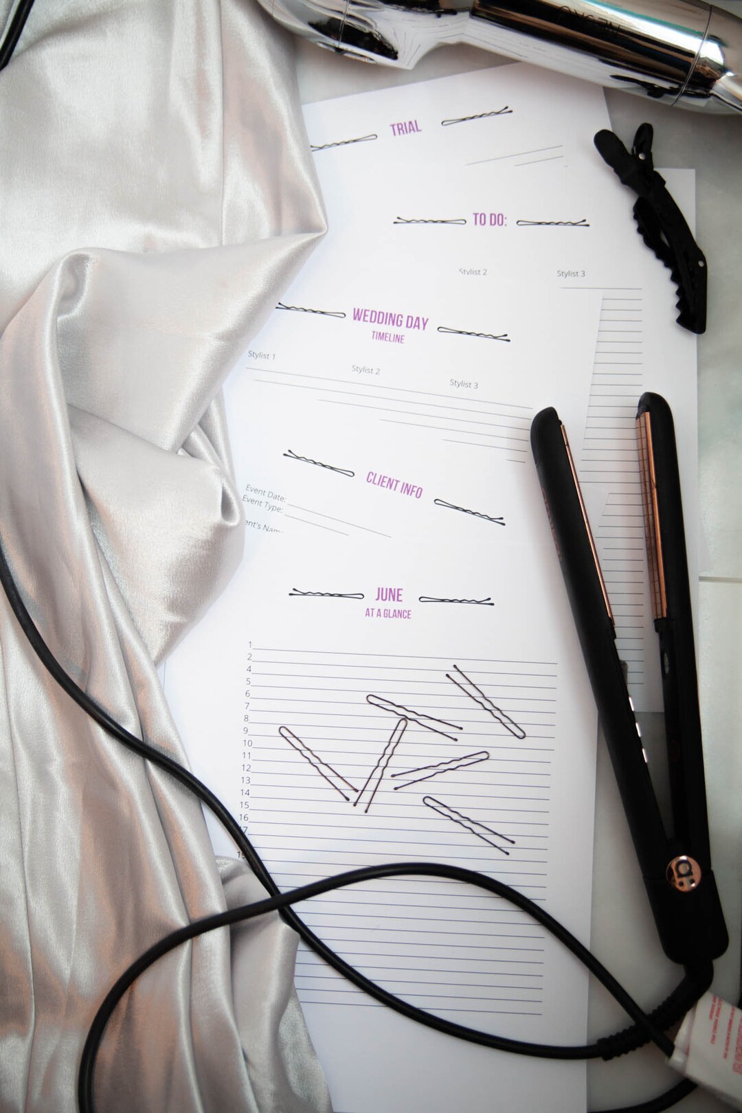 Hair Stylist Planner - Etsy