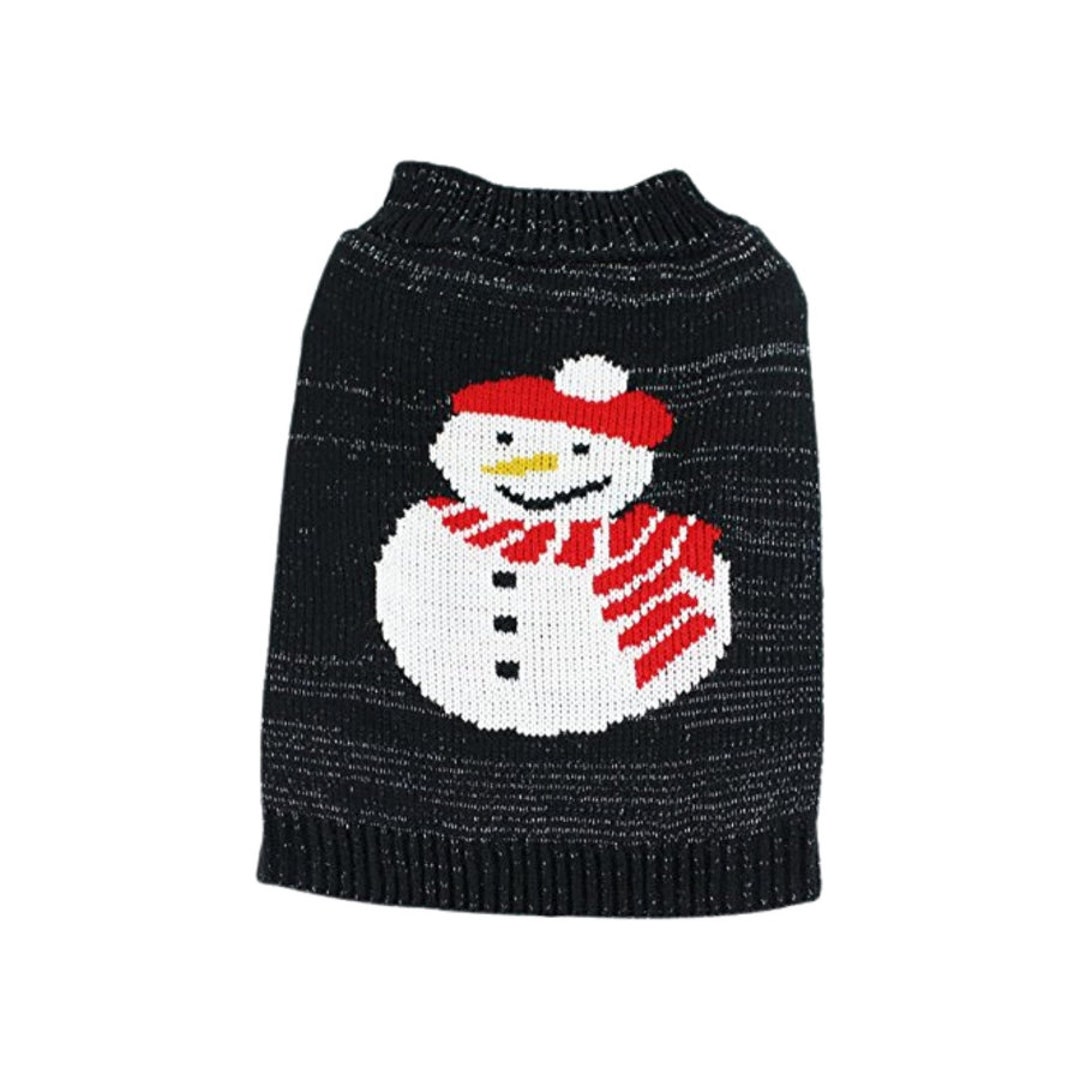 Midlee Winter Snowman Dog Sweater - Etsy