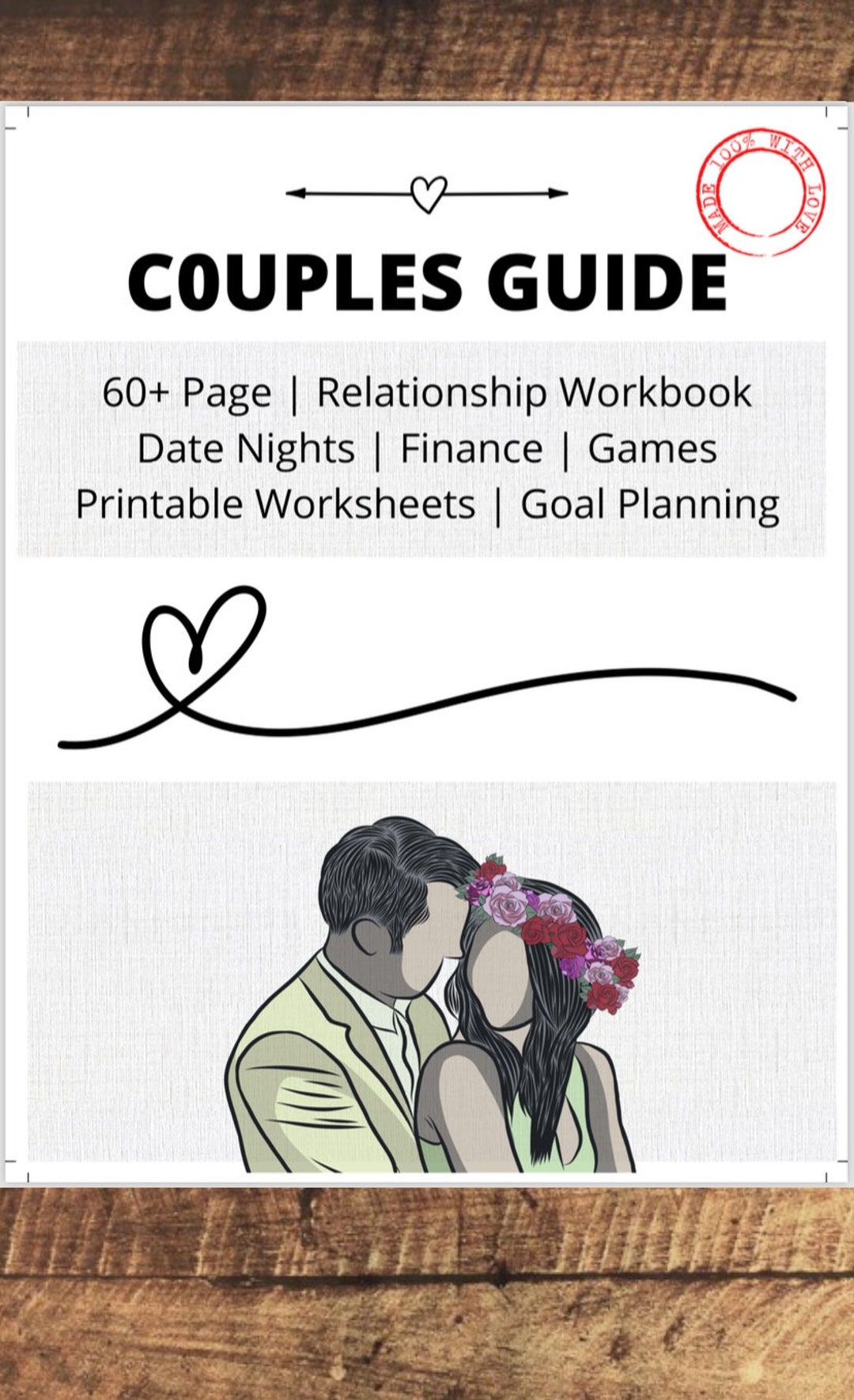 Couples Guide, 60+ Pages, Relationship Workbook, Date Nights, Finance ...