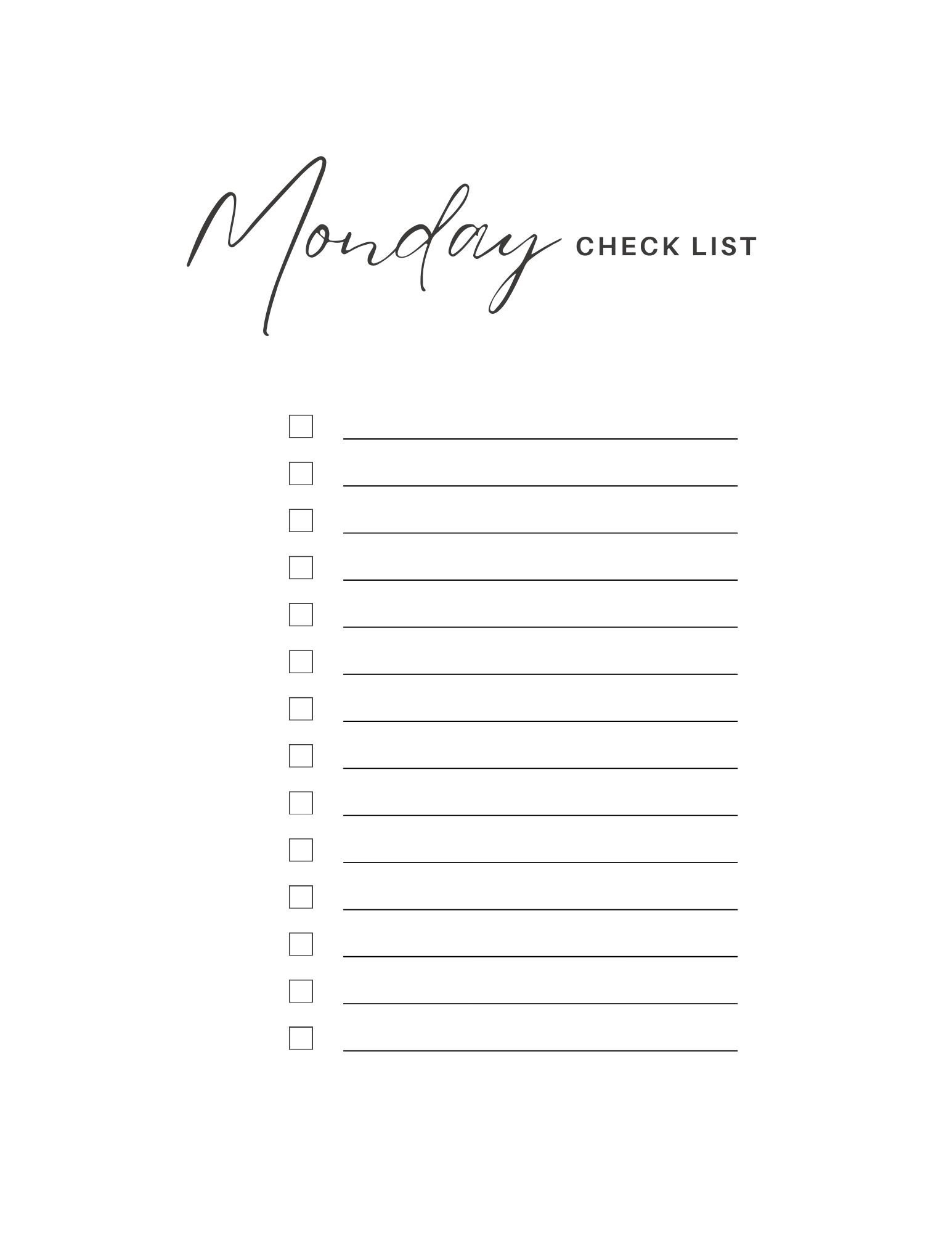 Daily, Weekly, Monthly Cleaning, to Do List, Spring Clean, Deep Clean ...