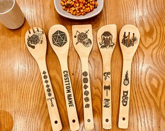 Wood Burned Spoon - Etsy