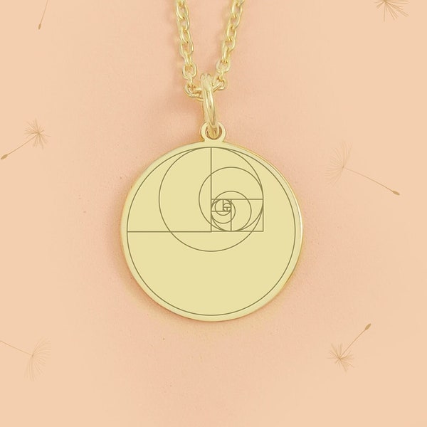 Fibonacci Necklace - Etsy