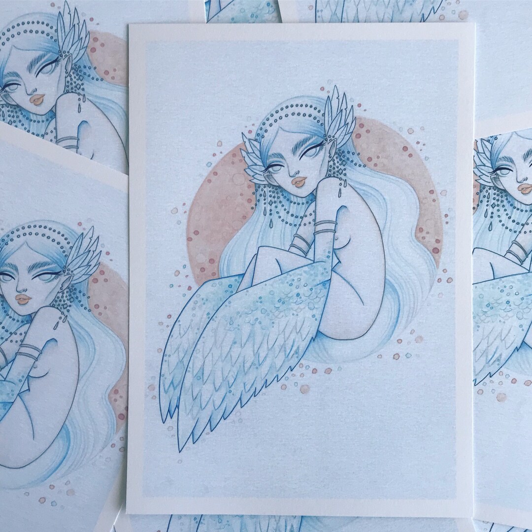 Siren Art Print - Etsy