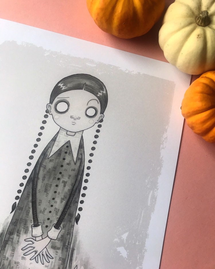 Wednesday Addams - Etsy