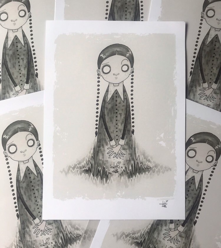 Wednesday Addams - Etsy