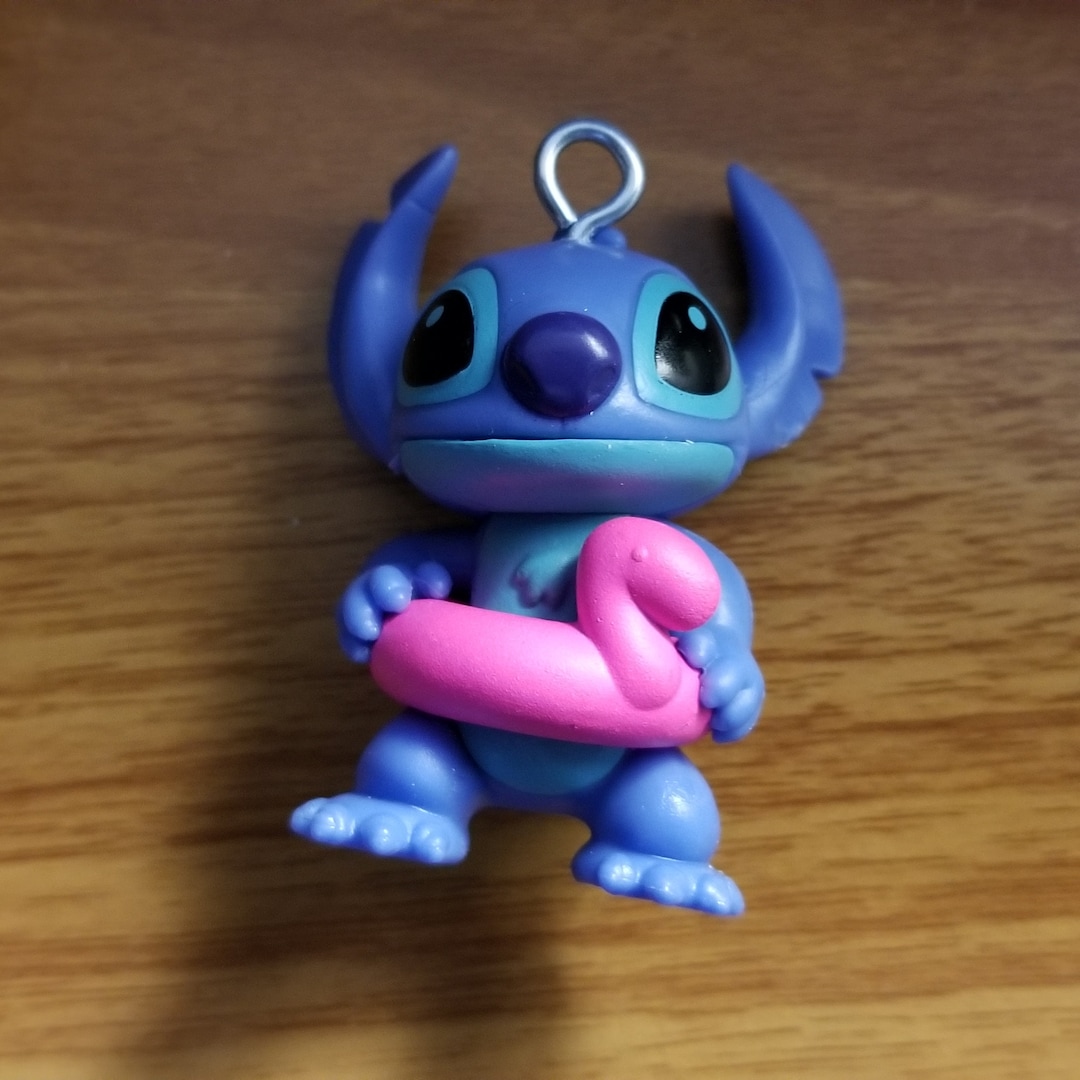 Disney Stitch With Swim Tube Custom 2" Christmas Ornament - Etsy