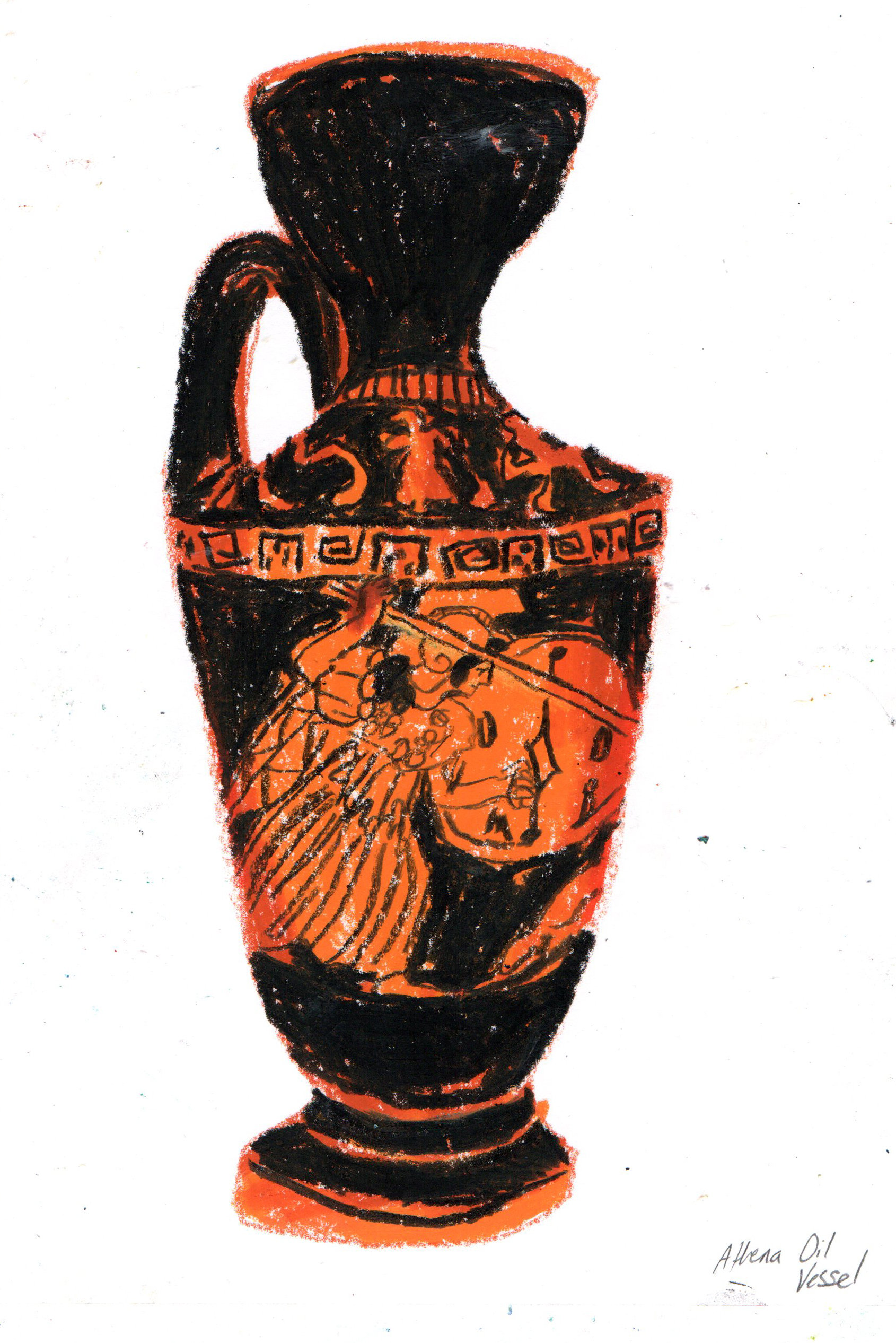 Greek Vase Drawings