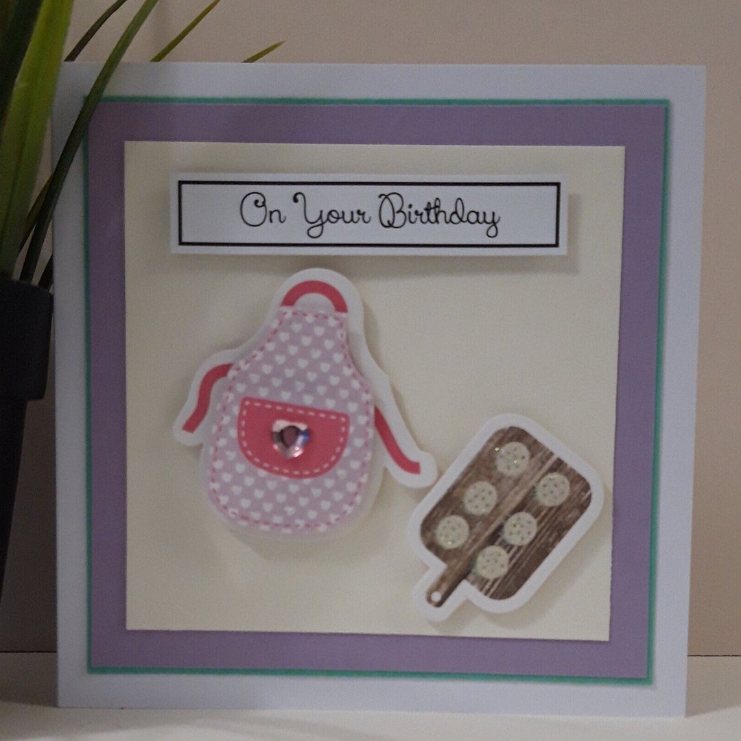 Baking Birthday Card, Baking Card, Baking Lover Card - Etsy