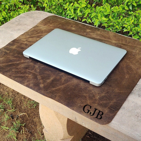 Office Desk Leather Mat - Etsy