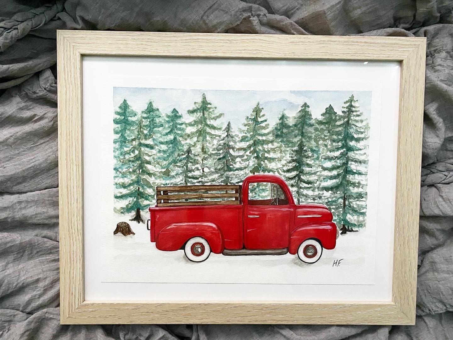 Ruby the Red Truck - Etsy