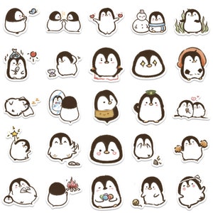 50pcs, Cute Penguin Stickers, Animal Suitcase Stickers, Cute Luggage ...