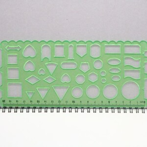 Set of 2, Planner Stencils, Bullet Journal Stencil, Planner Ruler ...