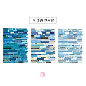 3 Sheets, English Stickers, Letters Stickers, Black Stickers, White ...