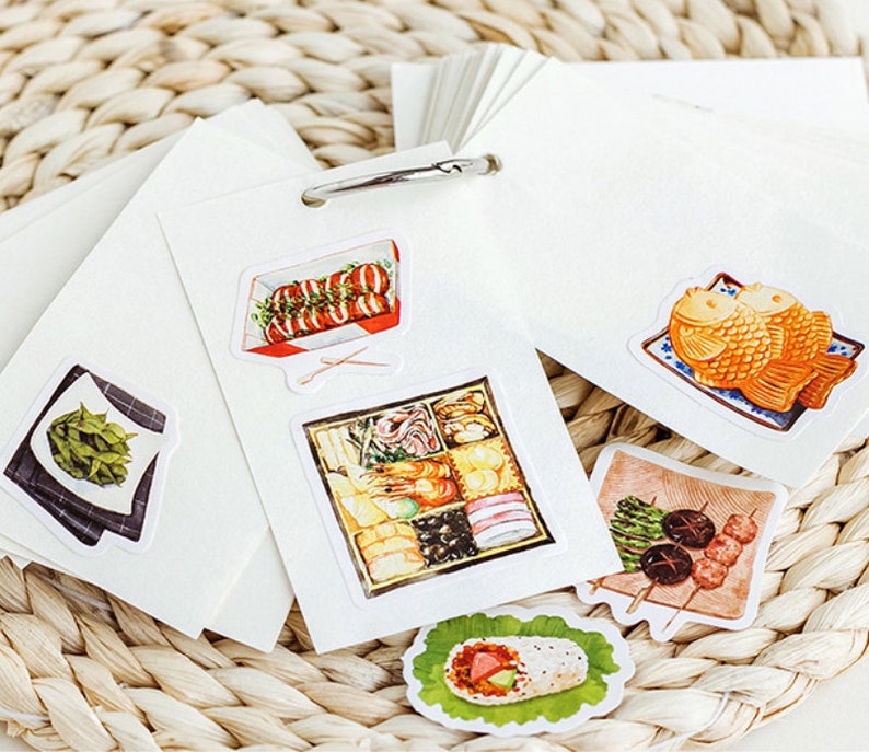 46pcs food stickers Delicious Food stickers Planner | Etsy