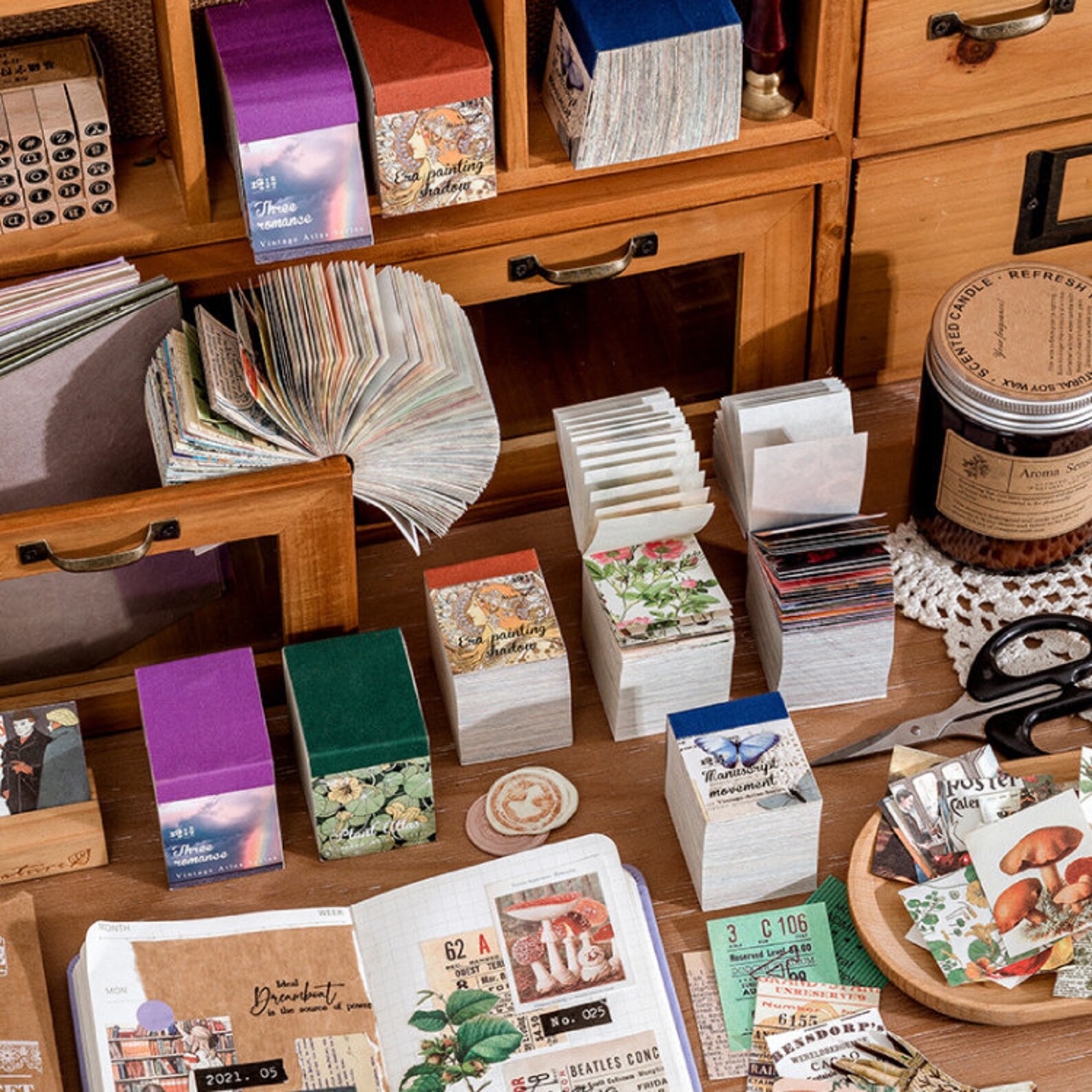 400pcs Junk Journal Paper Vintage Pages Junk Journal Kit - Etsy