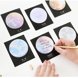 Sky Sticky Notes, Galaxy, Cosmic, Planet, Universe, Bookmark, Planner ...