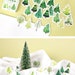 45pcs Tree Stickers Forest Stickers Green Tree Stickers - Etsy