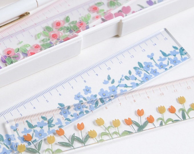 Ruler, Drawing Ruler, Cute Ruler, Kawaii Stationery, Student Ruler ...