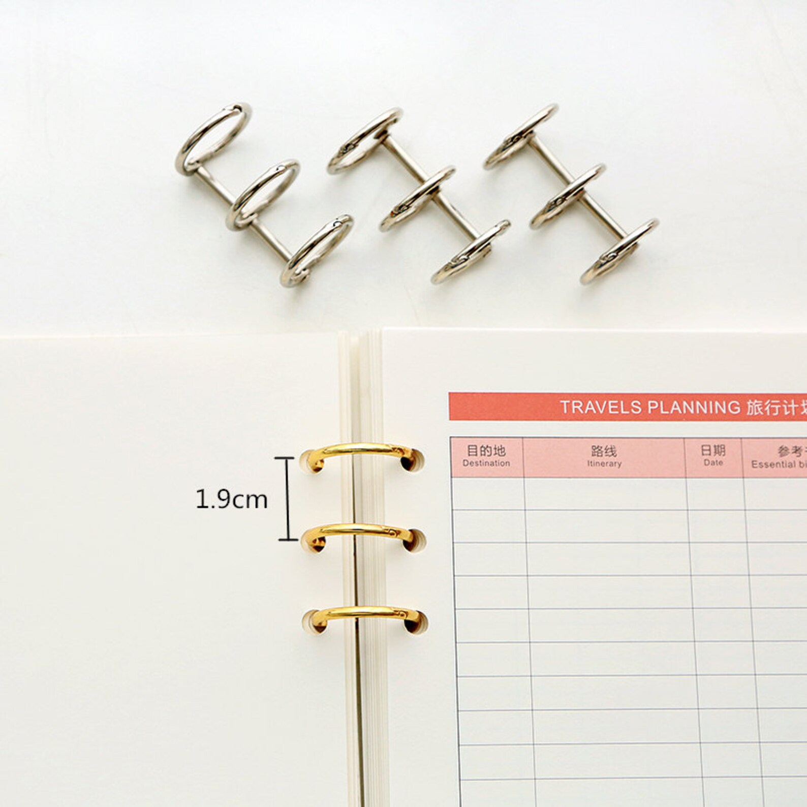 Set of 2 A5 A6 Planner Binder Planner Binder Ring Journal - Etsy