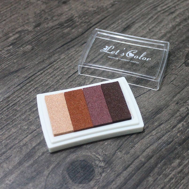 Ink Pad Colorful Inkpad Stamp Ink Pad Rainbow Ink Pad - Etsy