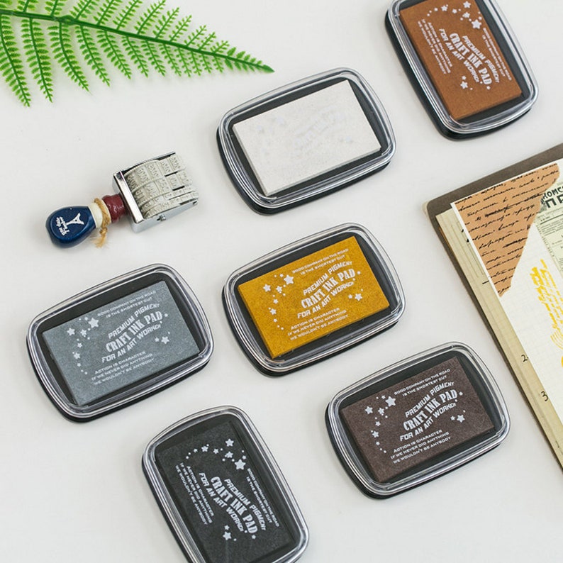 Ink Pad Stamp Ink Pad transparent stamp ink pad clear stamp | Etsy