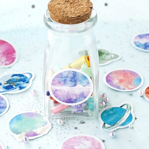 45pcs, Star Stickers, Galaxy Stickers, Cosmic Stickers, Planet ...