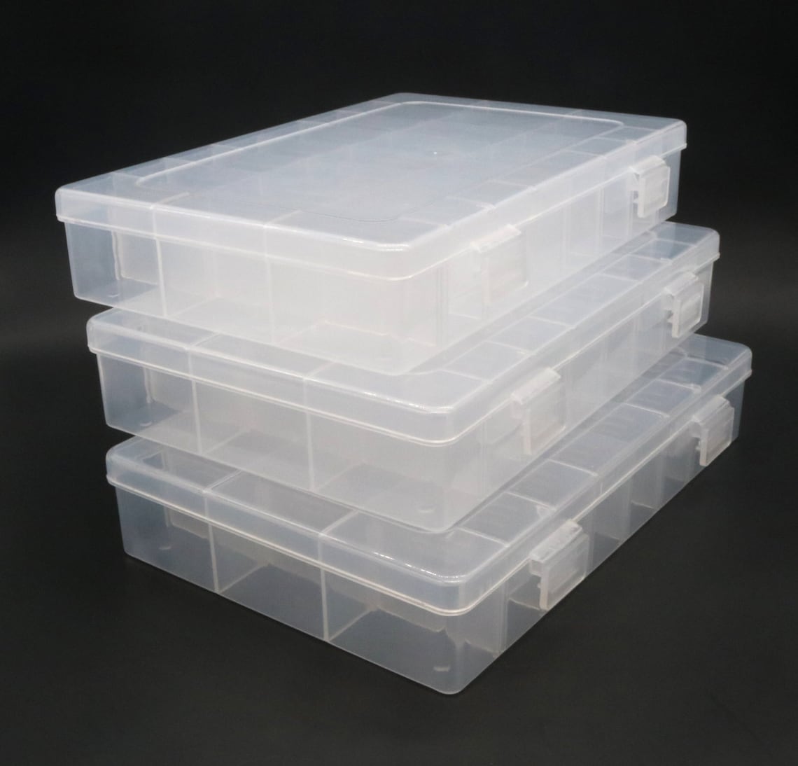 Plastic Storage Box Organiser Box 24 Compartments Box - Etsy