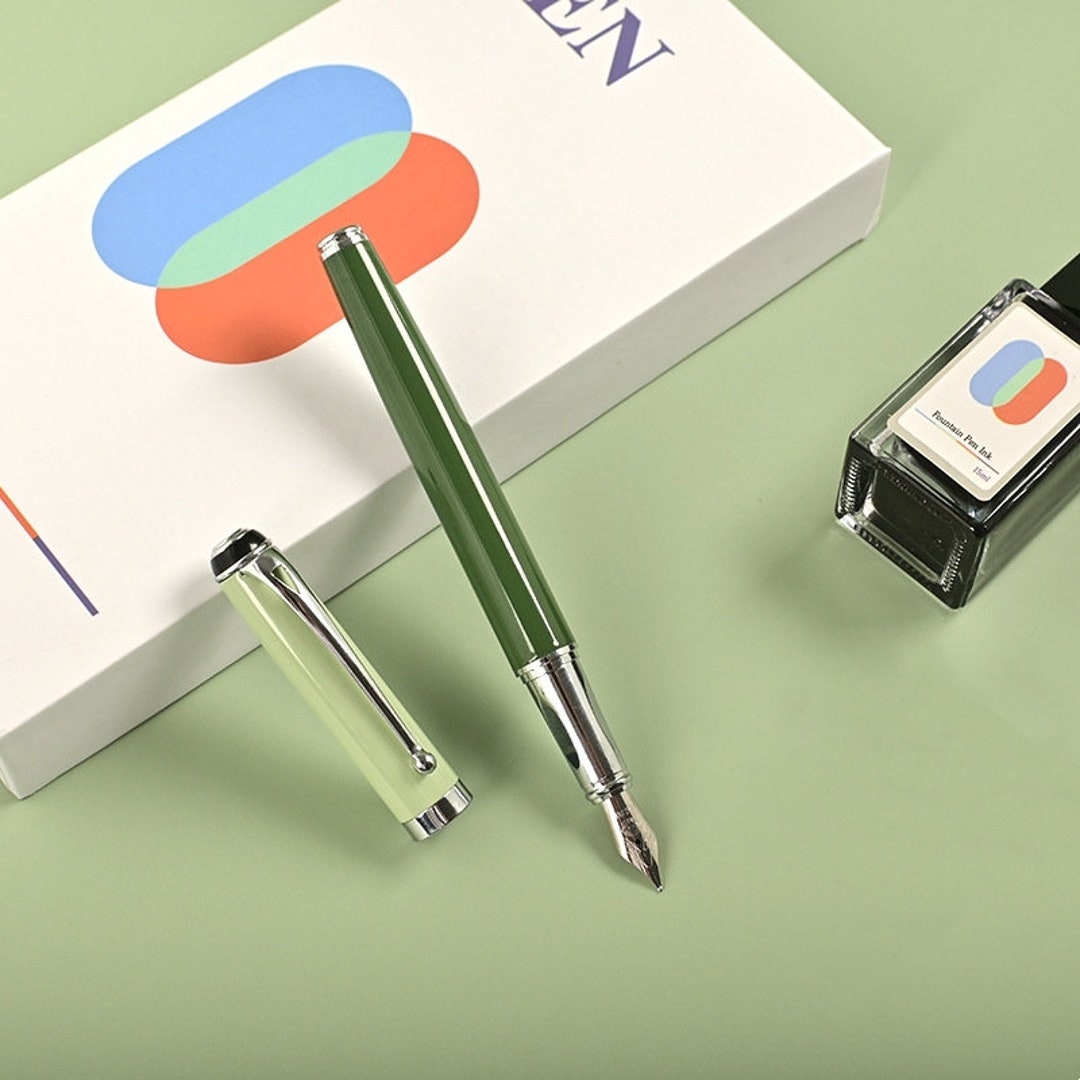 Morandi Color Fountain Pen, 0.5mm, Gift, Back to School, 4 Colors to ...