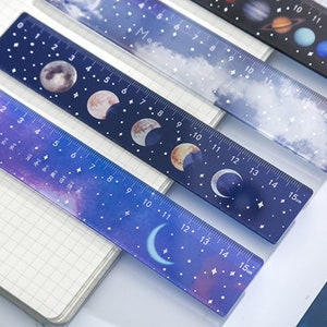 Ruler, Drawing Ruler, Cute Ruler, Kawaii Stationery, Student Ruler ...