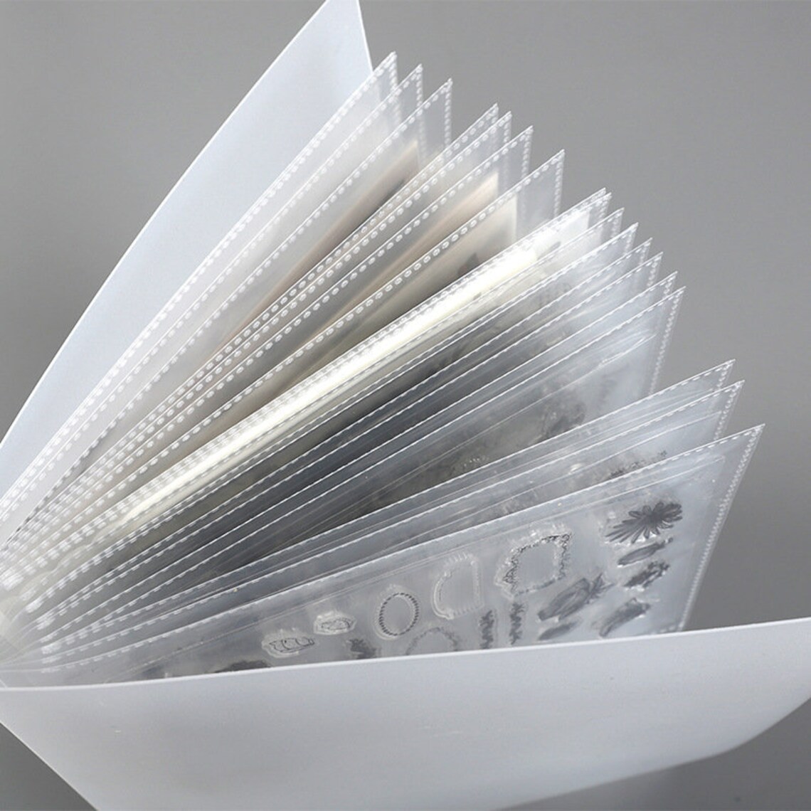 Sticker Storage Book, Clear Stamp Storage, Storage Album, Stencil ...