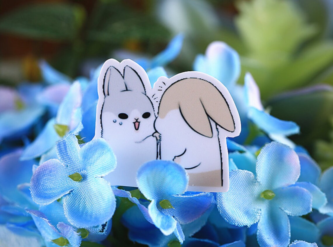 33pcs Rabbit Stickers Bunny Animal Cartoon Planner | Etsy