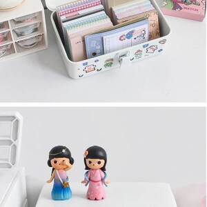 Ins Style White Box, Storage Box, Organiser Box, Containers, Stickers ...