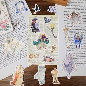 50pcs, Girl Stickers, Cute Girl, Planner Sticker, Kawaii Stationary ...