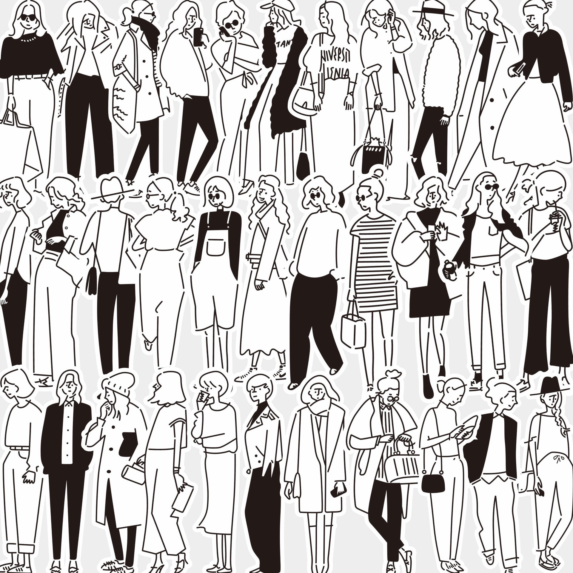 63pcs Girl Stickers Cute Girl Sticker Sweet Girl Sticker | Etsy