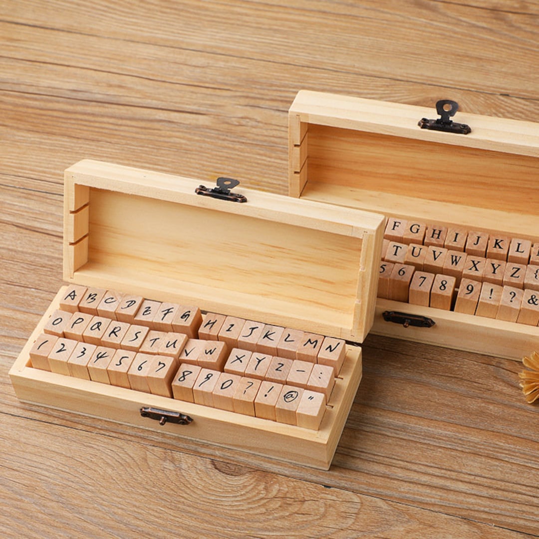 42pcs, Letters Stamp, Alphabet Stamp, Capital Stamp, Lowercase Stamp ...