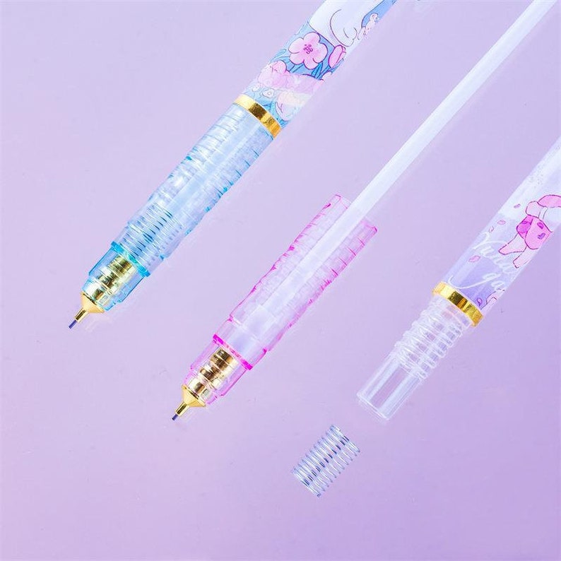 Mechanical Pencil Cute Pencil Kawaii Stationary Cute Girl - Etsy