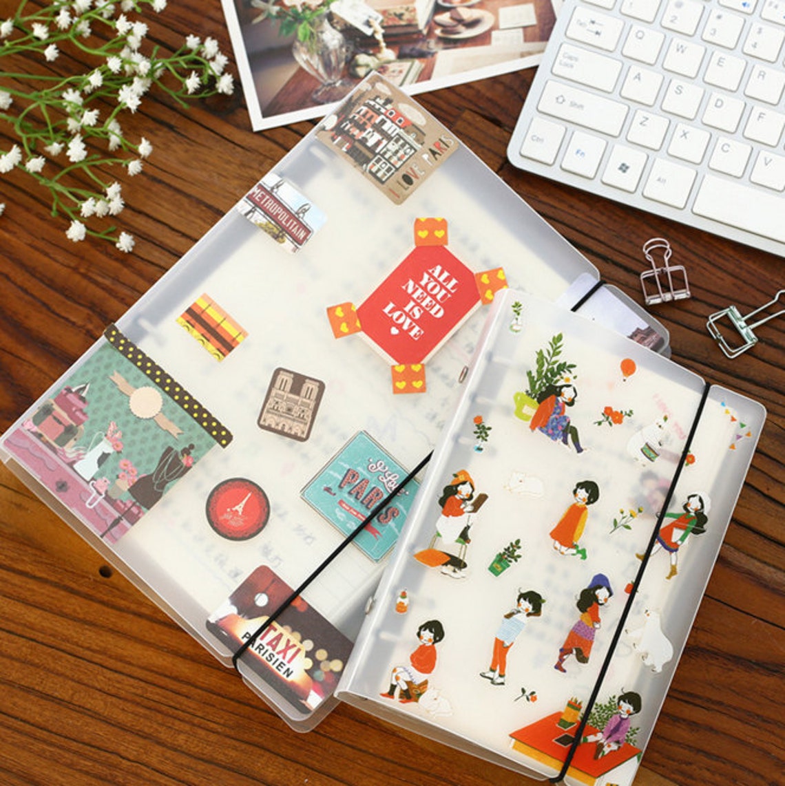 A5 B5 A7 Planner Binder Personal Size Planner Cover 6 Ring - Etsy