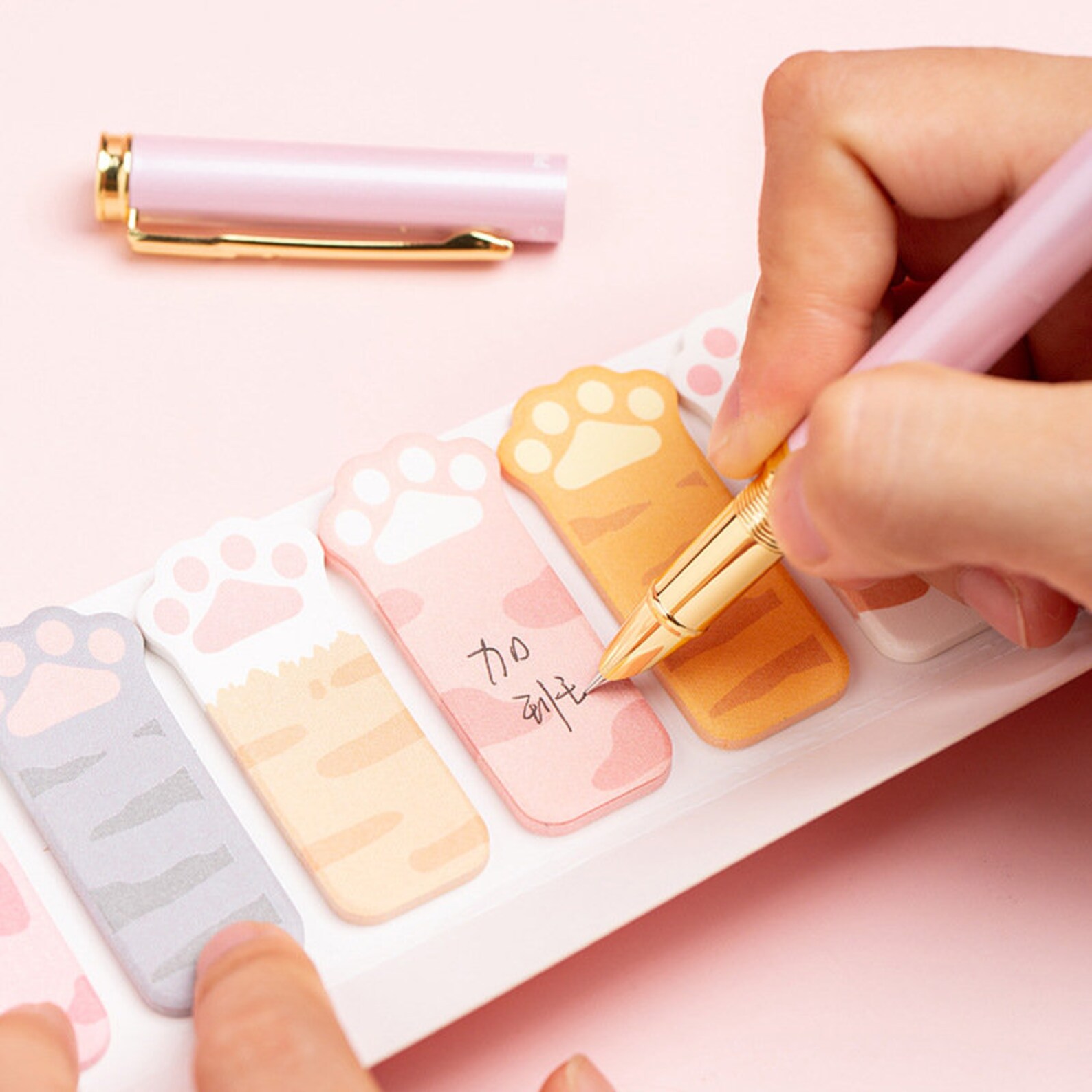 Cat Paw Sticky Notes, Planner Memo, to Do Sticky Notes, Kawaii Notepad ...