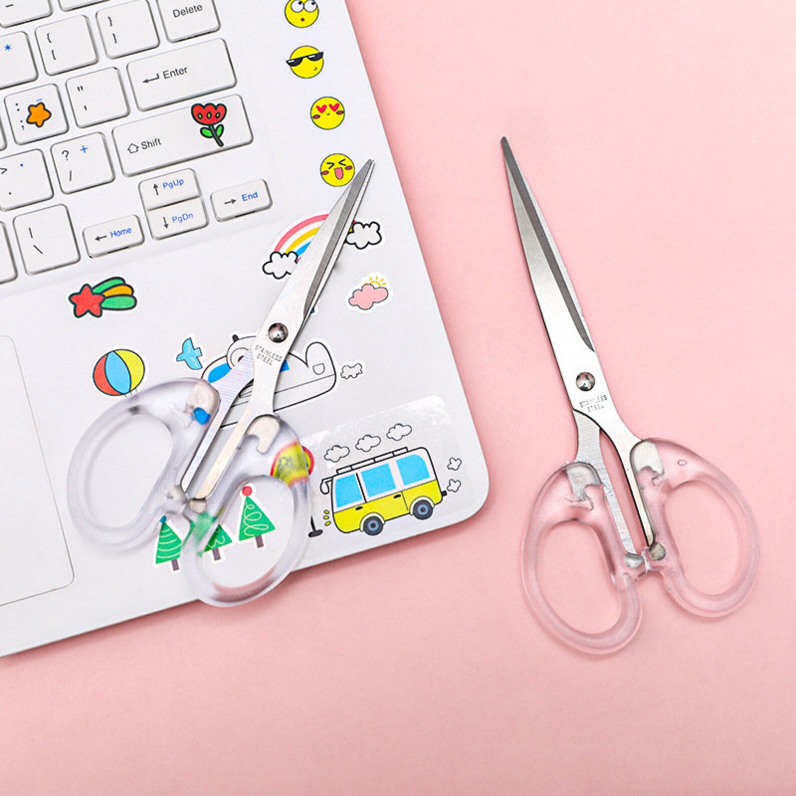 Scissors Cute Kawaii Paper Cutting Washi Tape Cutter - Etsy