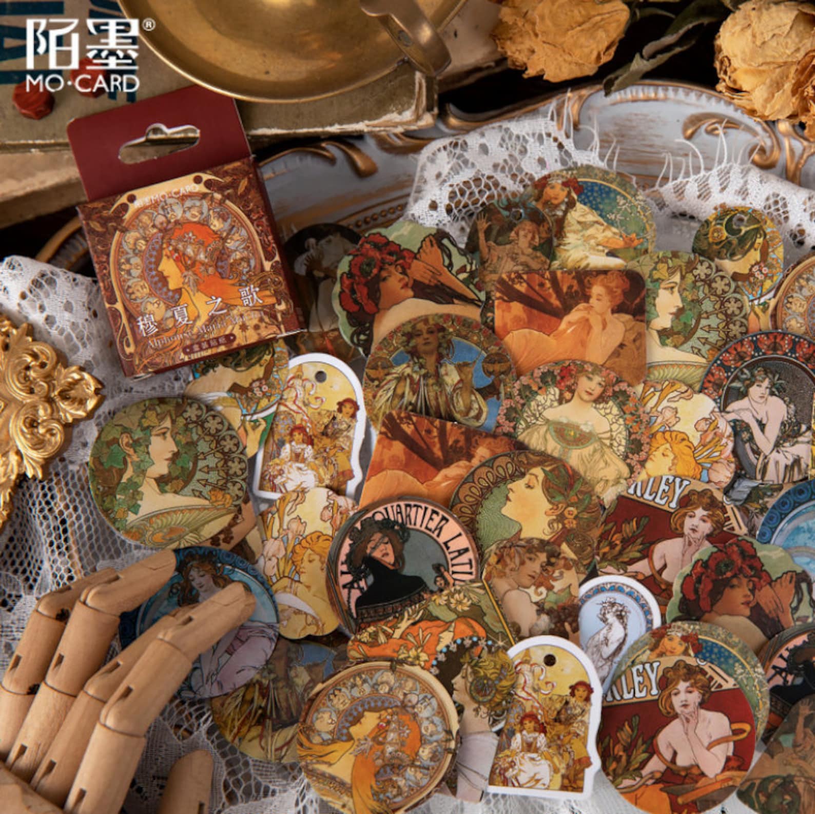 46pcs Art Stickers Sticker Flakes Planner Sticker Kawaii - Etsy