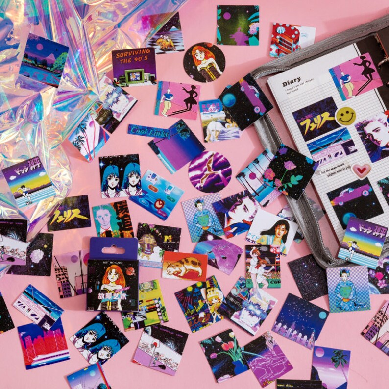 45pcs Planner Sticker Kawaii Stationary Sticker Pack - Etsy