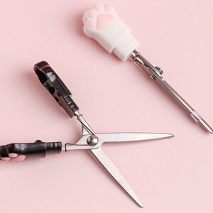 Scissors, Cat Paw Scissors, Cute, Kawaii, Stainless Steel, Paper ...