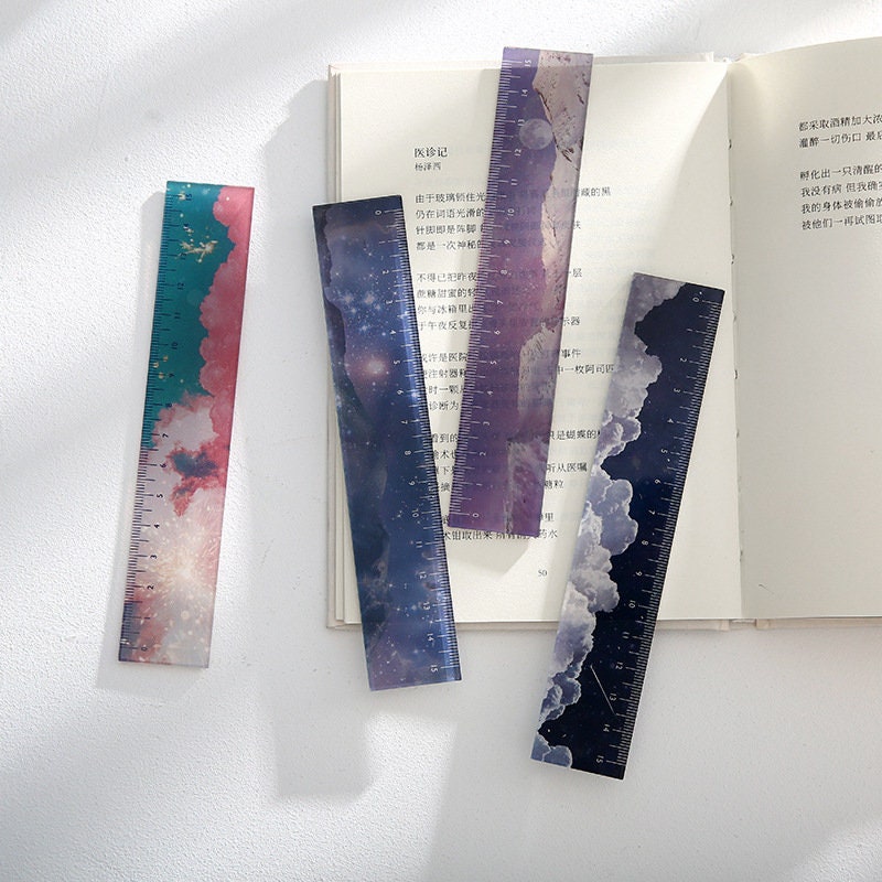 Ruler Drawing Ruler Cute Ruler Kawaii Stationery Student | Etsy