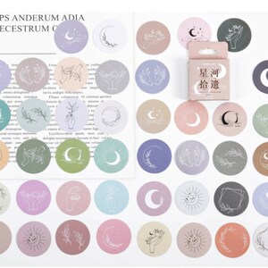 45pcs, Cute Stickers, Sticker Flakes, Pretty Stickers, Planner Sticker ...