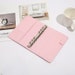 Personal Planner Binder Cute Pink Planner Cover 6 Ring - Etsy