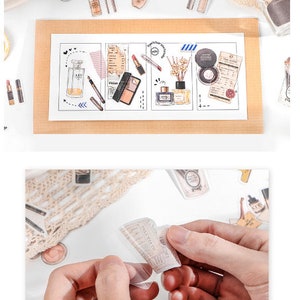 40pcs, Cosmetics Stickers, Perfume Stickers, Photo Album Decoration ...