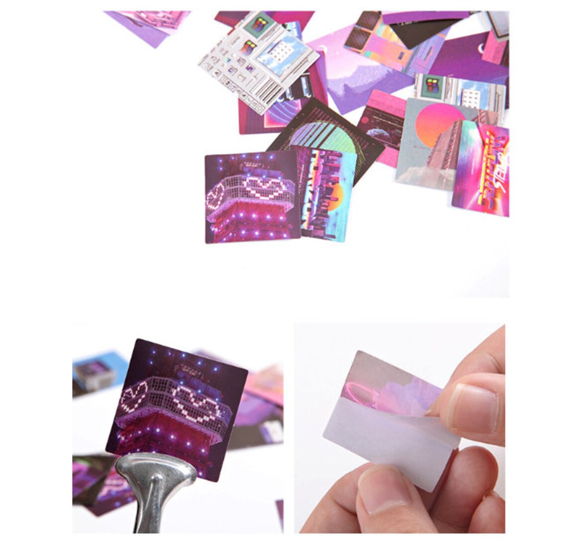 46pcs cute stickers sticker flakes pretty stickers planner | Etsy