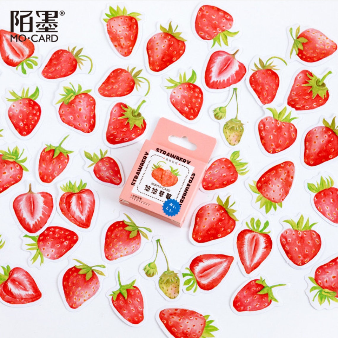 45pcs Strawberry Sticker Fruit Sticker Sticker Flakes - Etsy