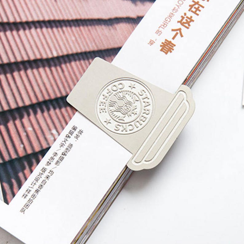 Starbucks Stamp Starbucks stickers Starbucks bookmark ink | Etsy