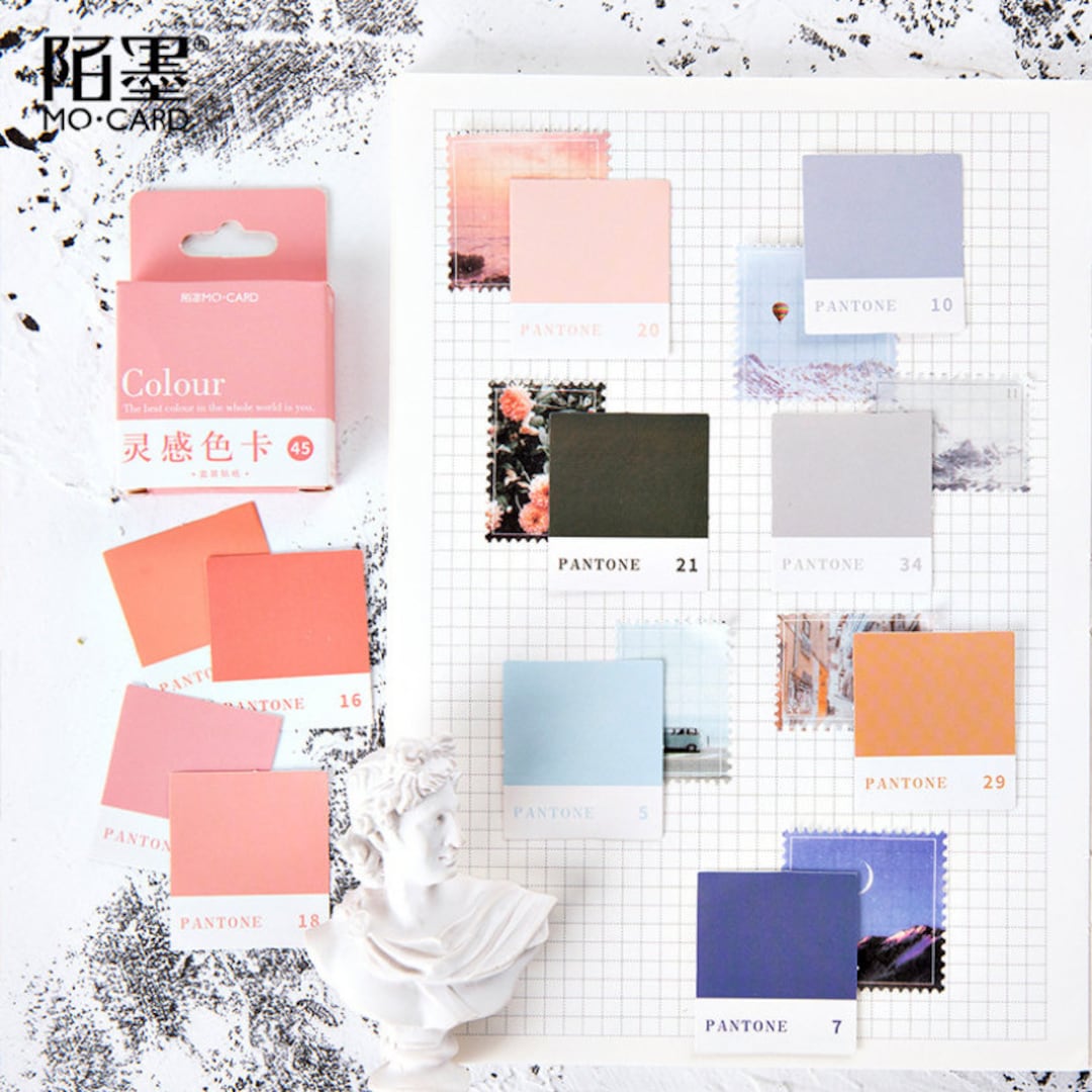 45pcs, Colorful Stickers, Cute Stickers, Sticker Flakes, Planner ...